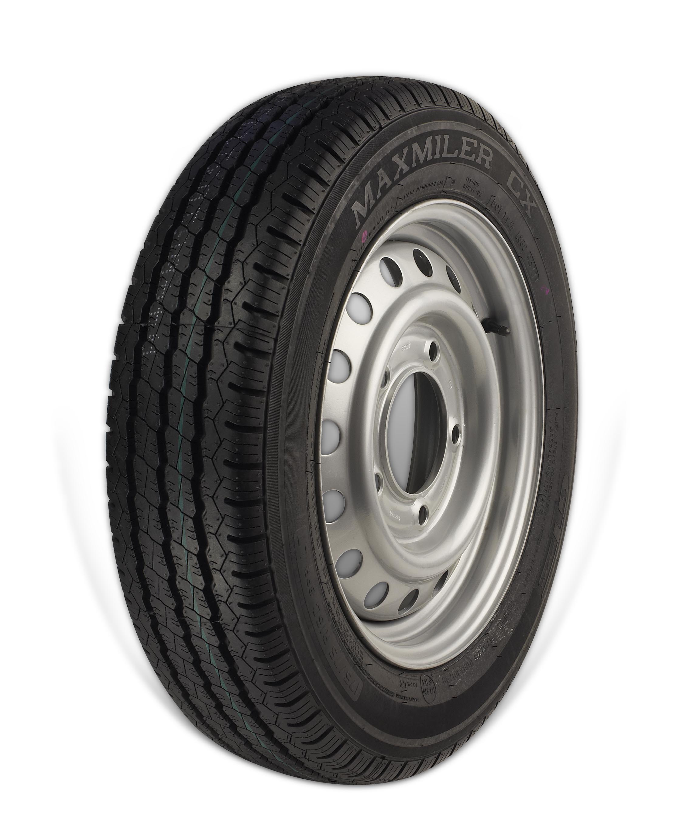 Wheel & Tyre Assembly 175/75R x 16C - 5 x M16 Studding, 165.1mm PCD ...