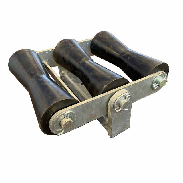 V Type Triple Roller with Bracket | Indespension
