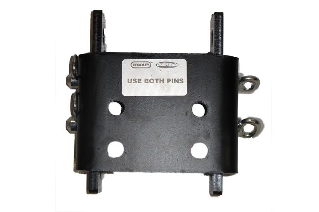 Two Pin 260mm Adjustable Height Coupling Mounting With Slider ...