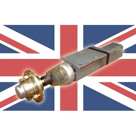 Indespension 750kg Extended Stub Axle Unbraked Suspension Unit Complete ...